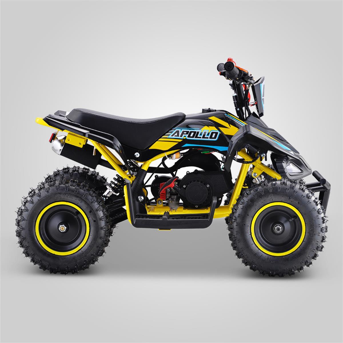 Pocket quad 49cc ( Viper 6 jaune) APOLLO