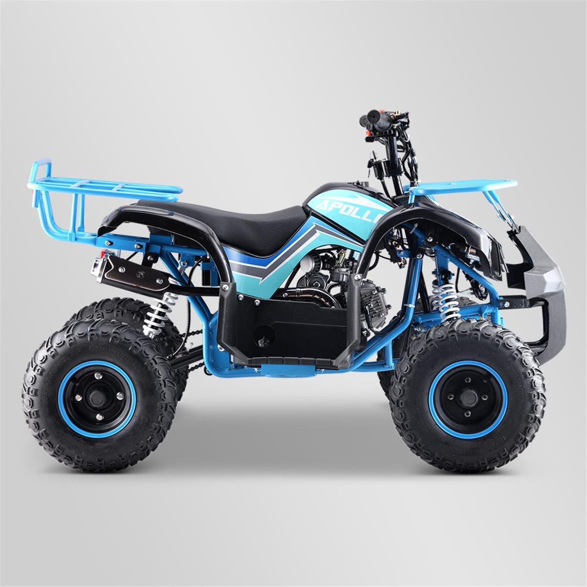 Quad 125cc (Tiger bleu) APOLLO Motors