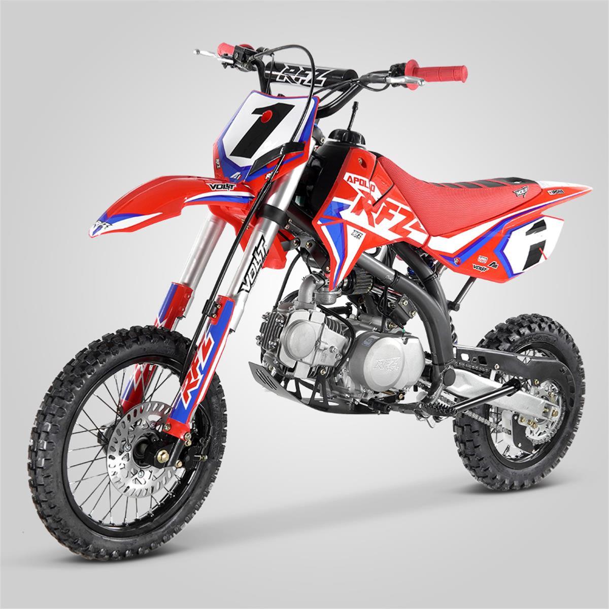 Pit-Bike (RFZ 125 Open rouge) APOLLO MOTORS