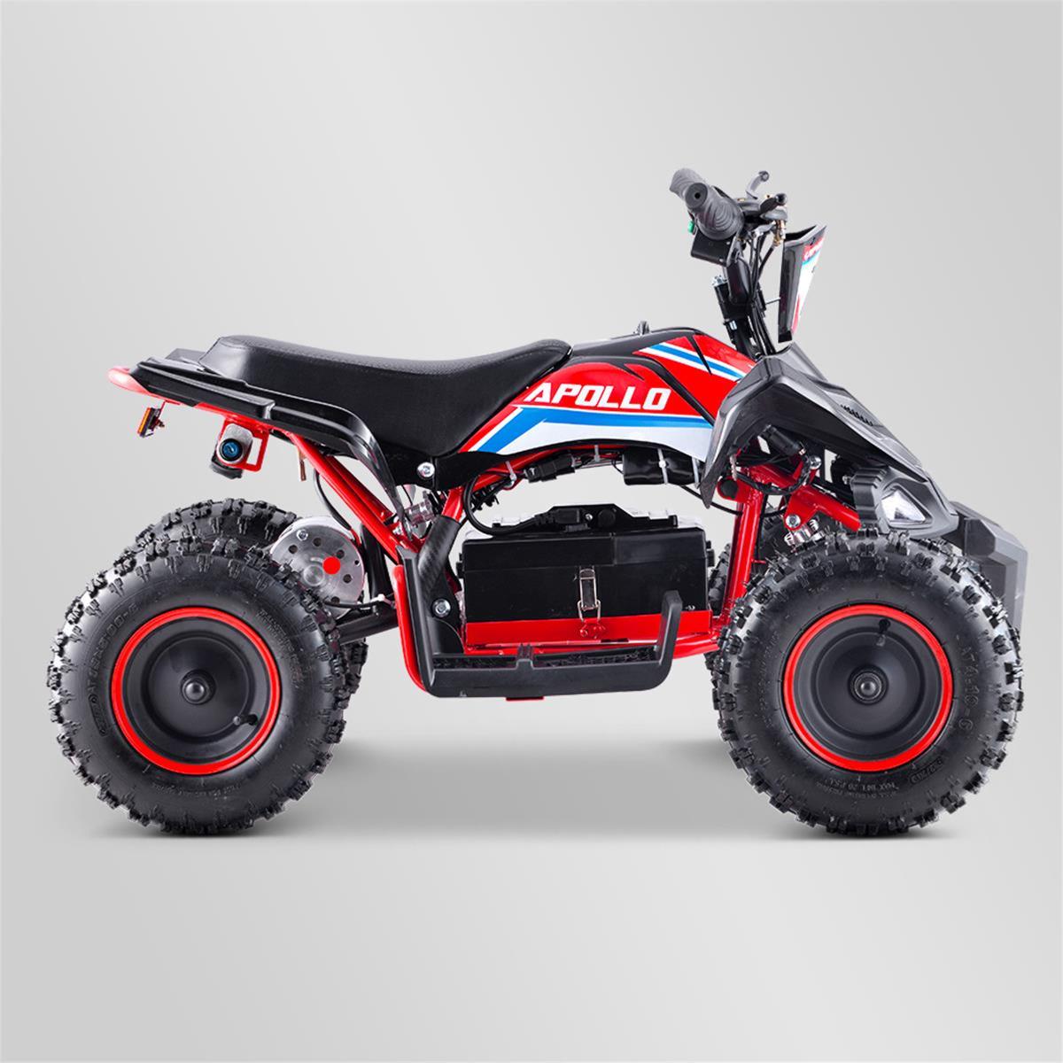 Pocket quad électrique ( Viper 800W rouge) APOLLO