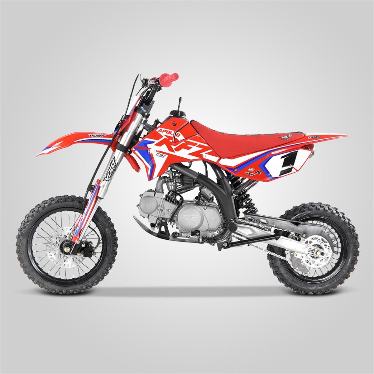 Pit-Bike (RFZ 125 Open rouge) APOLLO MOTORS