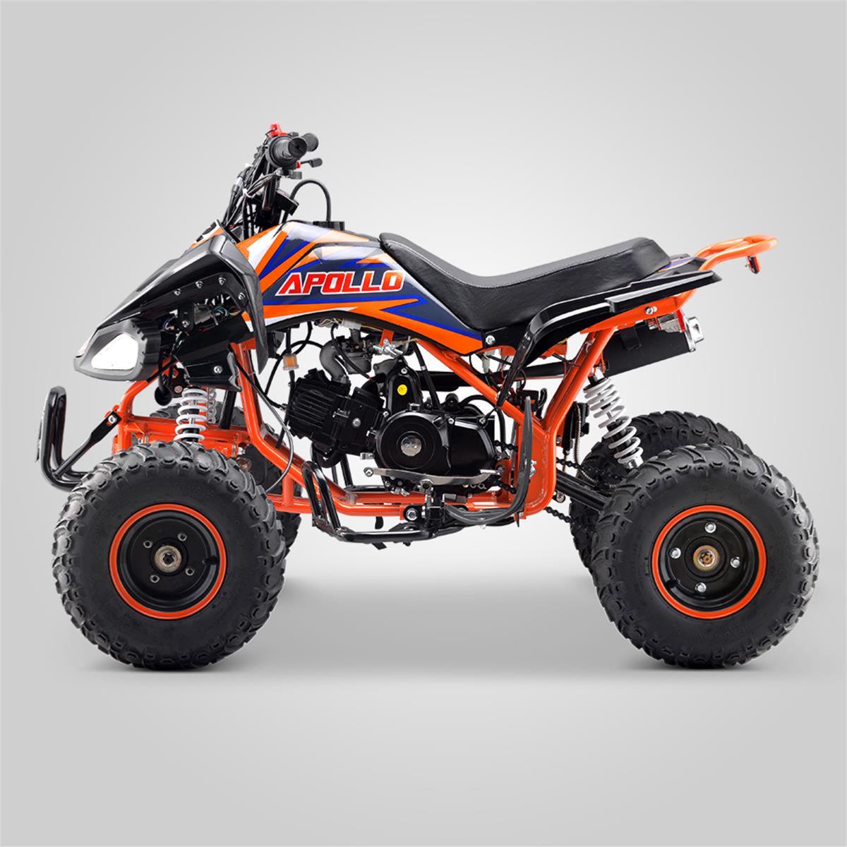 Quad 125cc (Hurricane orange) APOLLO Motors